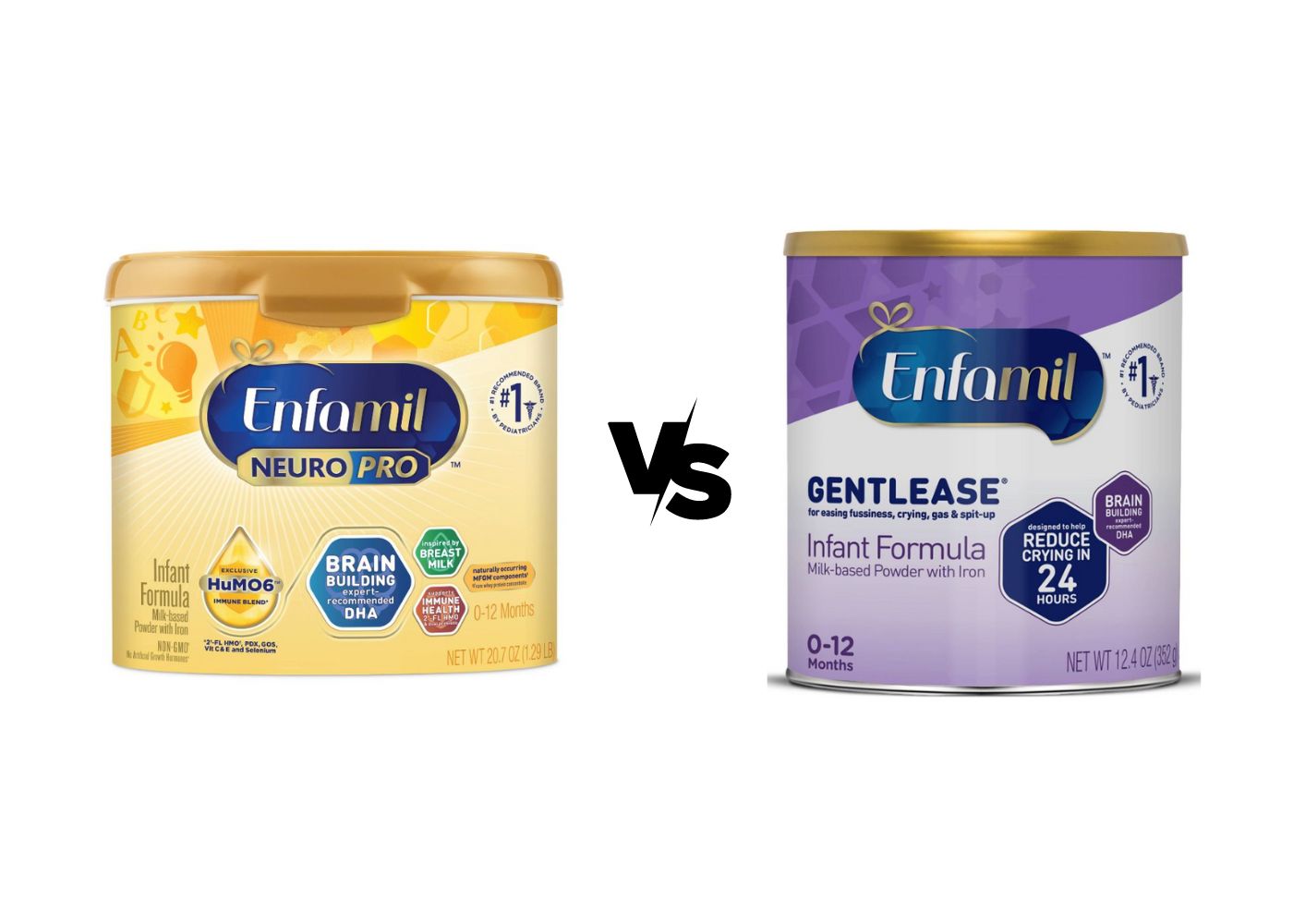 Difference Between Enfamil Neuropro Gentlease And Enfamil Gentlease