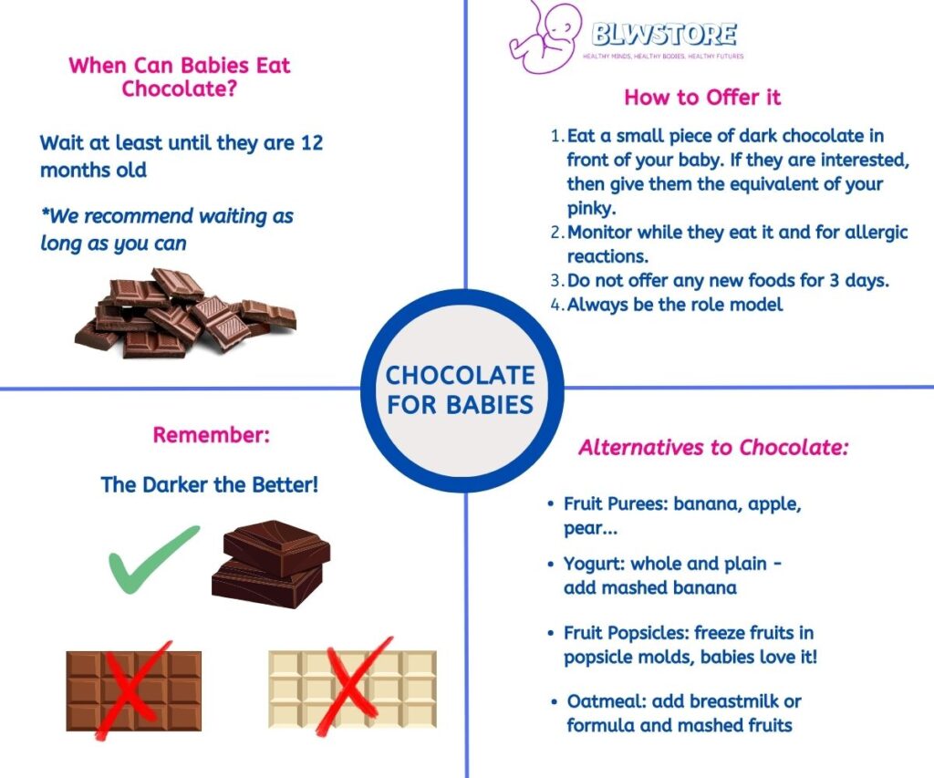 When Can Babies Have Chocolate: Guidelines and How We Did It – BLW Store