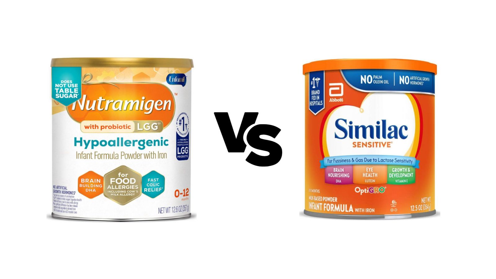 Nutramigen vs Similac Sensitive: Which Formula Is Better? – BLW Store